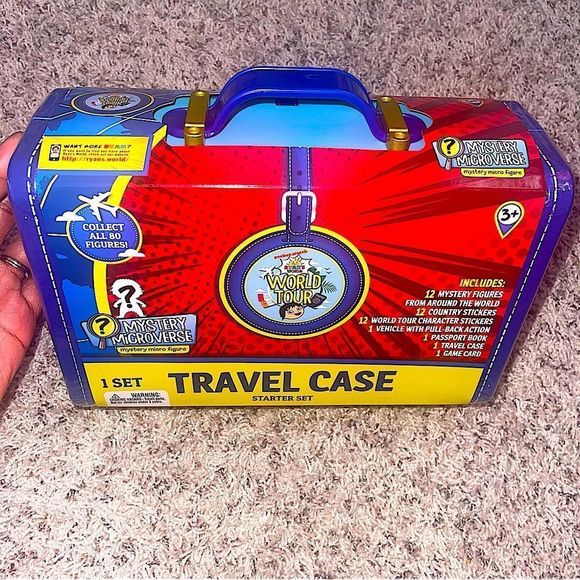 Ryan’s World | Toys | Ryans Worldtravel Case Starter Set Tour Suitcase ...